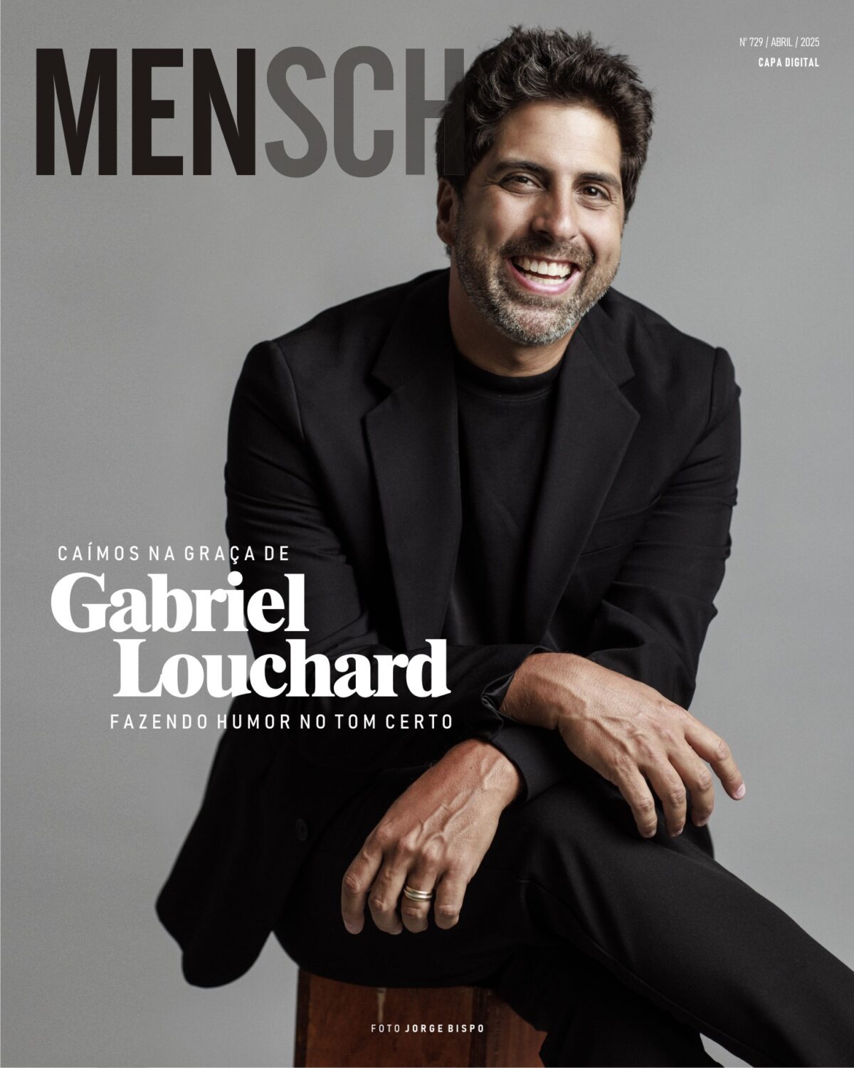 CAPA: CAIMOS NA GRAÇA DE GABRIEL LOUCHARD - Revista Mensch